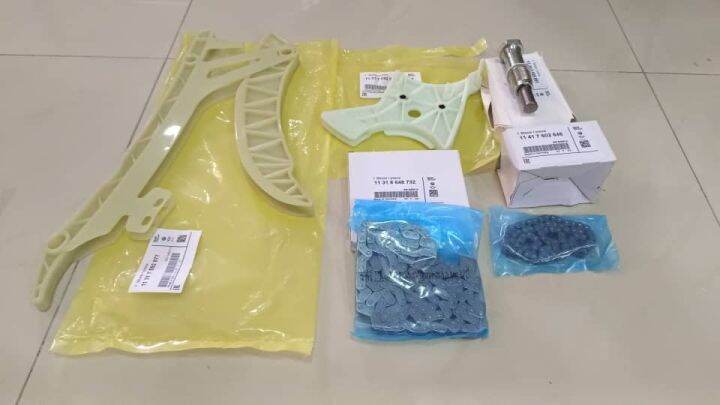 11318648732 ORIGINAL BMW N20 TIMING CHAIN SET WITH OIL PUMP CHAIN FULL ...