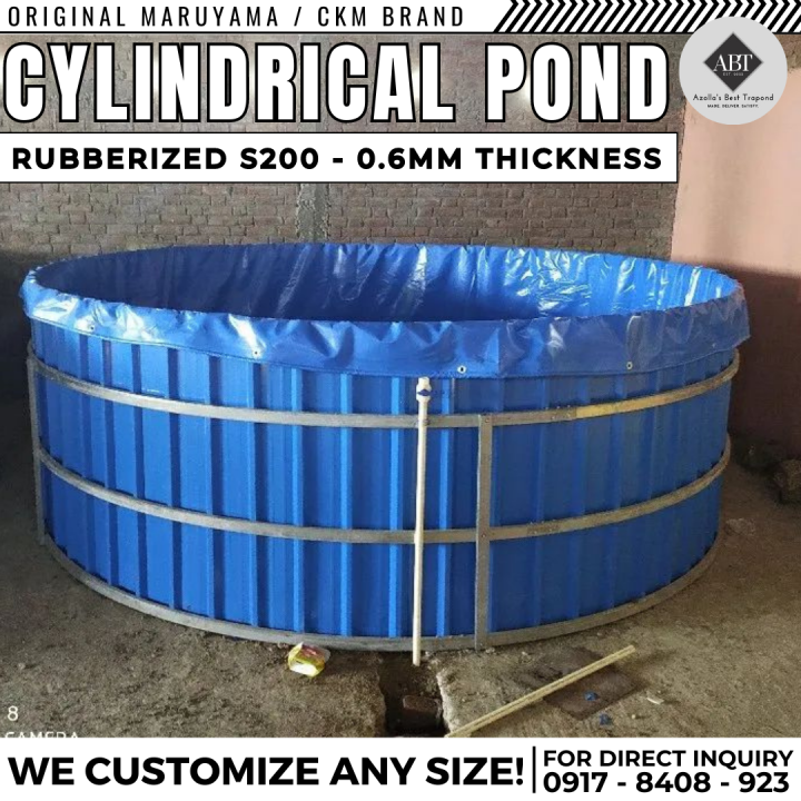 ON SALE! 6ft Diameter x 3.5ft Height Circular Pond Original MARUYAMA ...