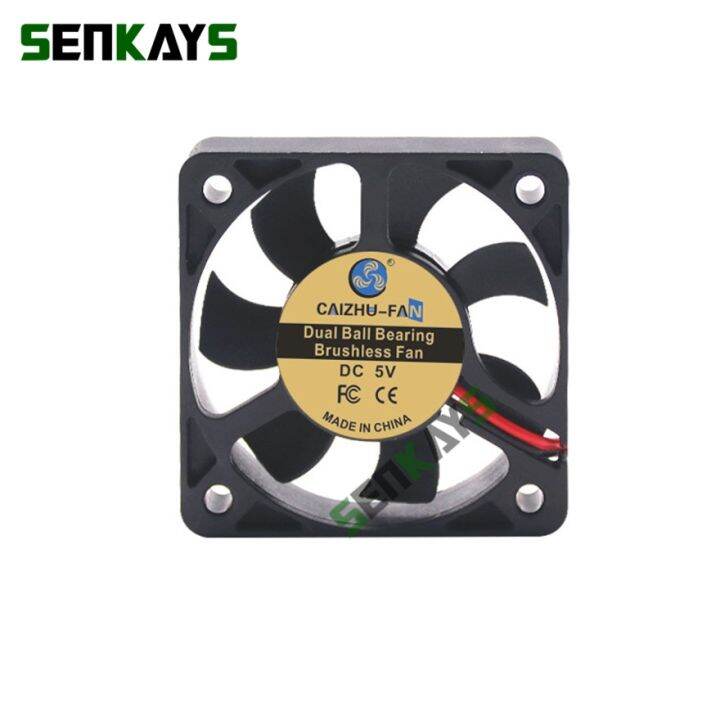 5010 DC 5V 12V 24V Dual Ball Bearing Cooling Fan 50MM 50x50x10mm Computer CPU Cooler Mini Small ...