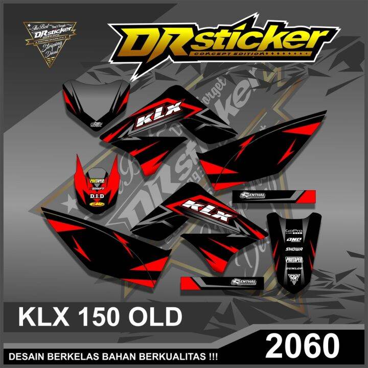 2060 Striping Klx 150 Lama - Striping KLX 150 S Desain Racing | Lazada ...