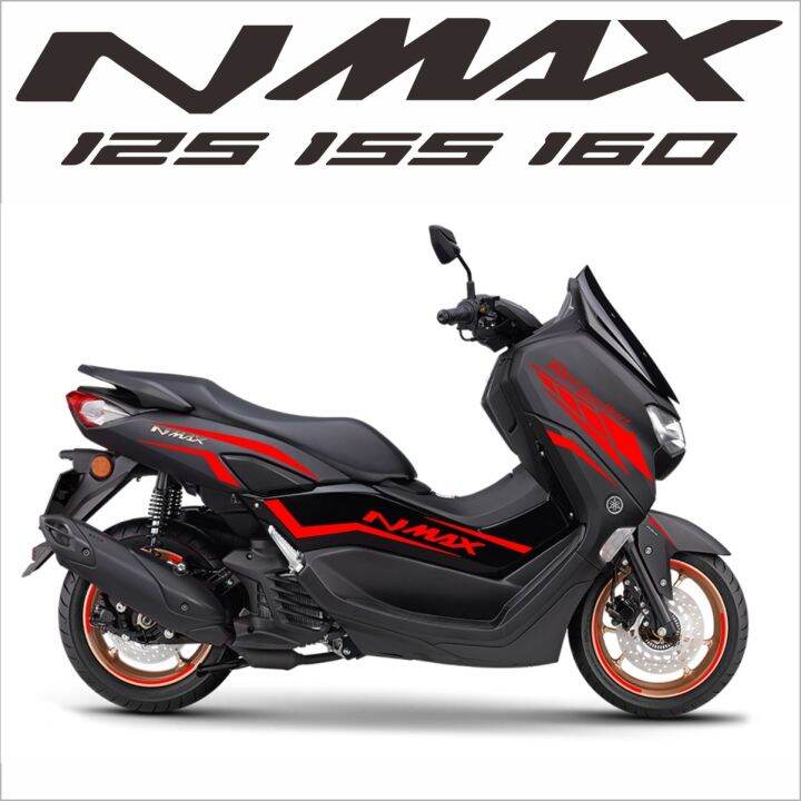 ℗☸ For Yamaha Nmax 125 155 160 Sticker Body Decal Logo Wheel Rim ...