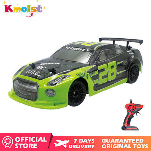Kmoist 1:14 RC Drift Car 4WD Remote Control Cars 2.4GHz High Speed Racing with LED Light ...