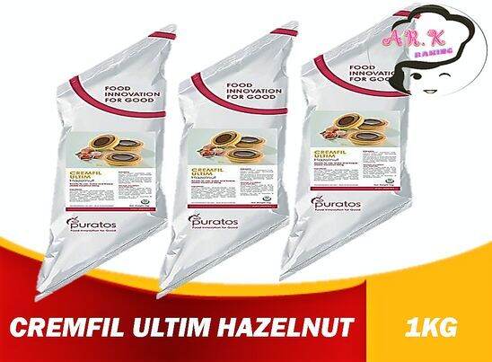 Puratos Cremfil Ultim Hazelnut filling 1kg | Lazada PH