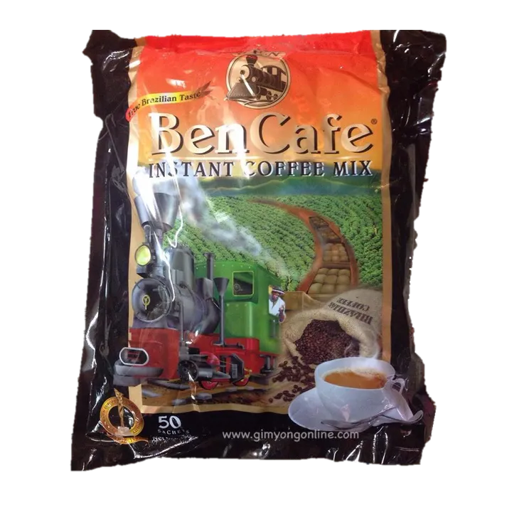 Ben Cafe 3in1 Instant Coffee Mix เบน คาเฟ่ กาแฟรถไฟ กาแฟปรุงสำเร็จ 20g. x 50ซอง | Lazada.co.th