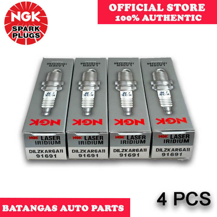 NGK Laser Iridium Spark Plugs For Nissan Grand Livina, Sentra 200 2008 ...