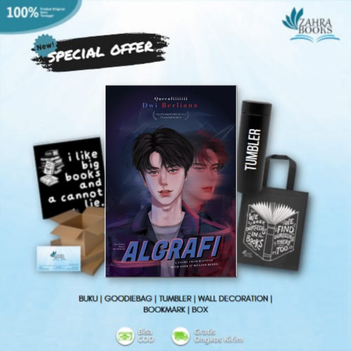 HR - NOVEL ALGRAFI By Dwi Berliana | Lazada Indonesia