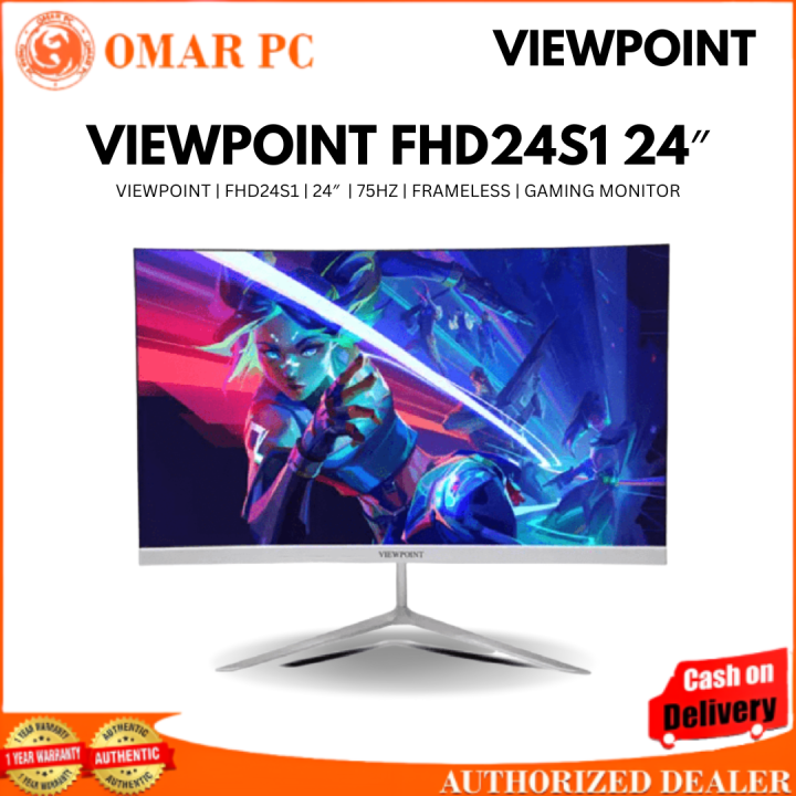 BRANDNEW ViewPoint FHD24S1 | 24" | 75Hz Frameless | Gaming Monitor ...