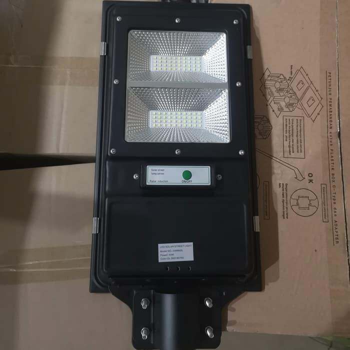 Lampu Jalan Pju Solar Cell Panel Surya Led 40w 40watt 40 Watt Lazada