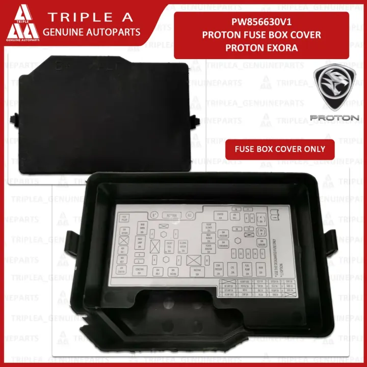 Proton Exora Genuine Fuse Box Cover PW856630V1 Engine Junction Box USED!!! | Lazada