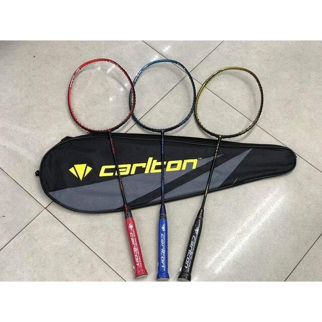 CARLTON RAKET BADMINTON AGILE 500 600 700 free COVER ORIGINAL | Lazada ...