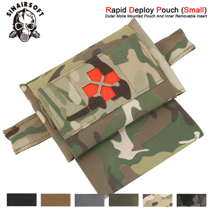 SINAIRSOFT Micro Trauma Kit Pouch And Tourniquet Hammock IFAK EDC MOLLE ...