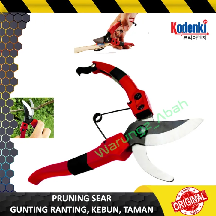 PISAU GUNTING PRUNING SHEARS SCISSORS ALAT PEMOTONG POTONG DAHAN ...
