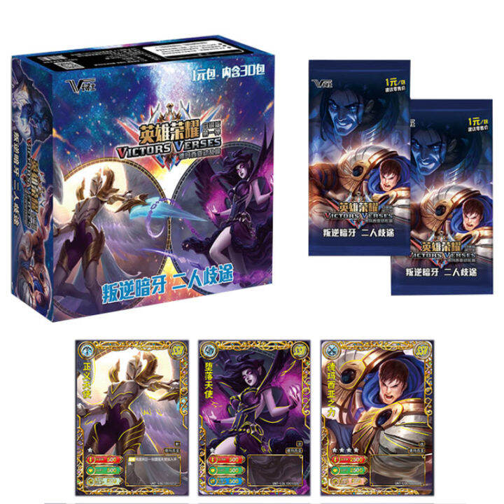League Of Legends การ์ดเกมคอลเลกชันอะนิเมะรูป TCG Battle Card Hero ...