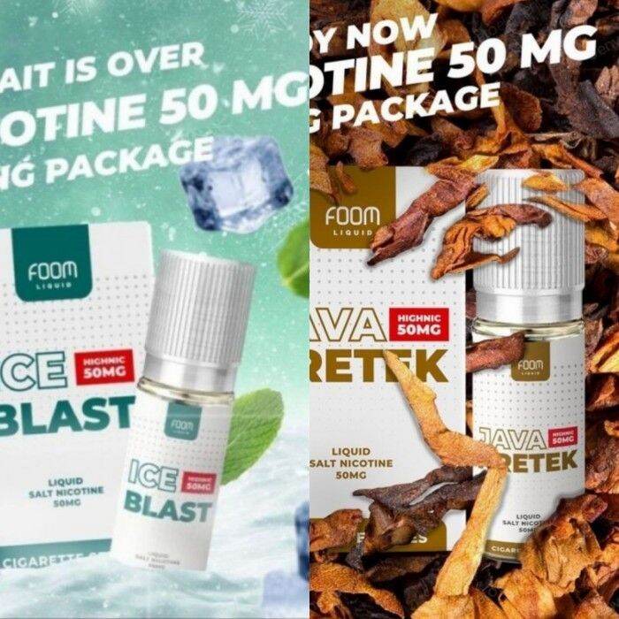 Foom Salt 15ML Harga Satuan Liquid Saltnic for Pod System | Lazada ...