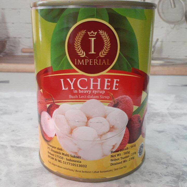 Buah Kaleng Leci Imperial Lychee 565g | Lazada Indonesia