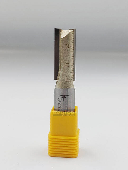 ARDEN 1/2" Shank 2 Flute Imperial Straight Router Bit #0102 Regico ...