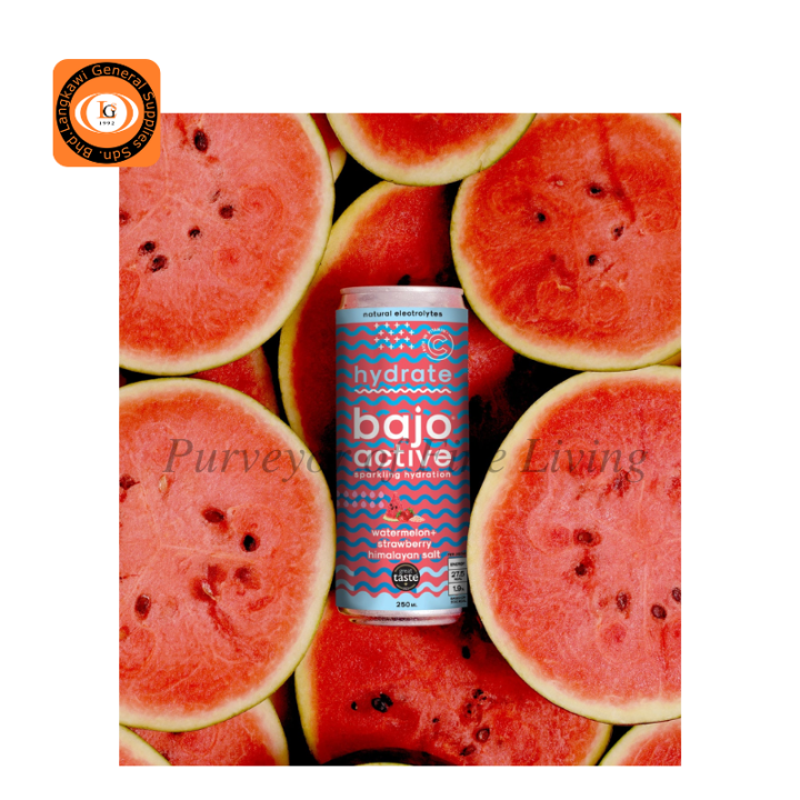 TAPPING TAPIR BAJO ACTIVE WATERMELON + STRAWBERRY SPARKLING HYDRATION ...