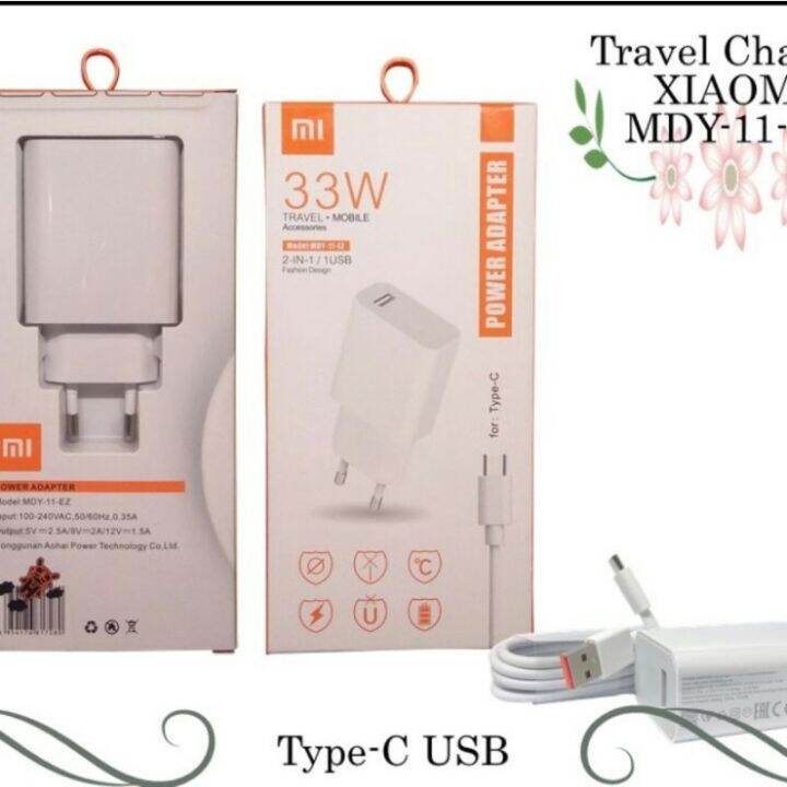 Xiaomi 33 Watt Charger 100% Mi 11 Turbo Charger Warranty 6 Mn | Lazada PH