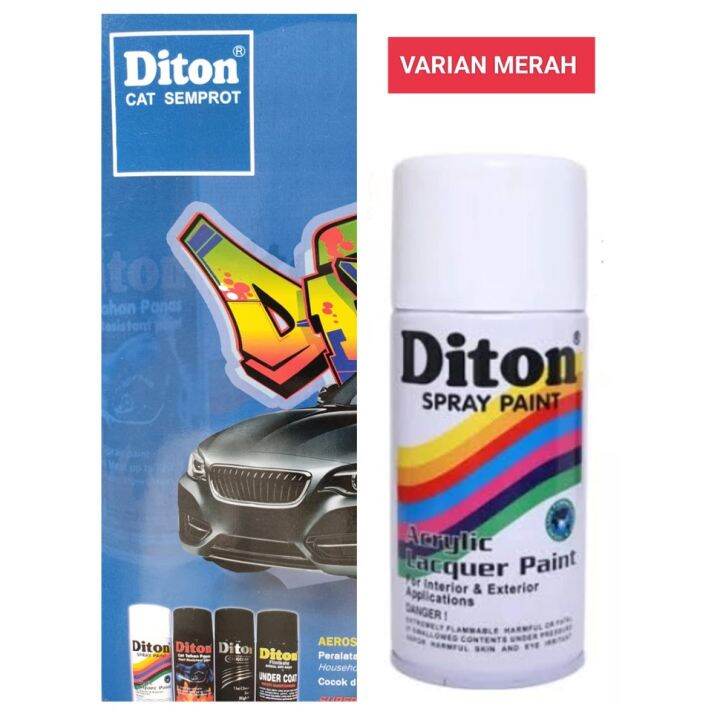 pilok pilox diton 300cc signal red 823 burgund red 801 808 varian warna ...