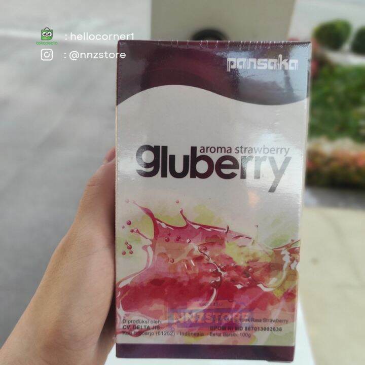 Pansaka Gluberry - Greenshake Minuman Kolagen Collagen - Gluberry ...