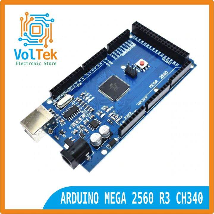 ARDUINO MEGA 2560 R3 CH340 COMPATIBLE BOARD ARDUINO MEGA2560 16U2 | Lazada Indonesia