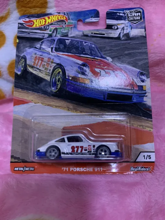 Hot Wheels Premium Car Culture 71 Porsche 911 ล้อยาง รถสวย แพ็คสวย ของ