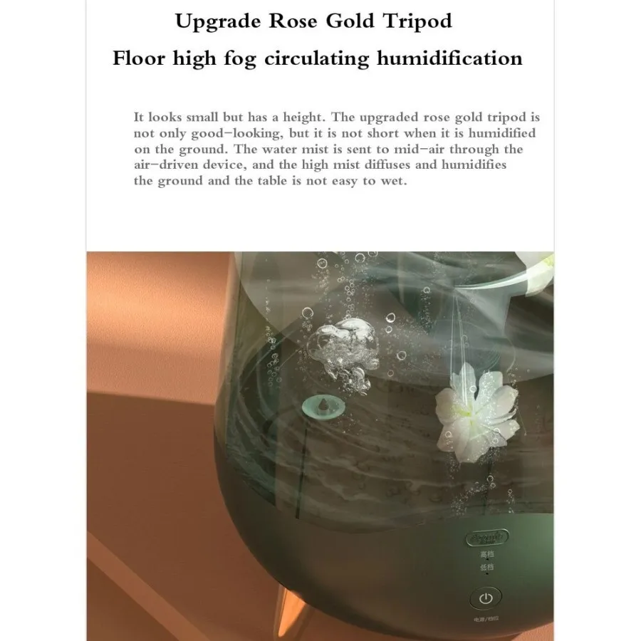 Deerma F329 5L Air Humidifier Mute Ultrasonic Aroma Diffuser Household Mist Maker - Deerma