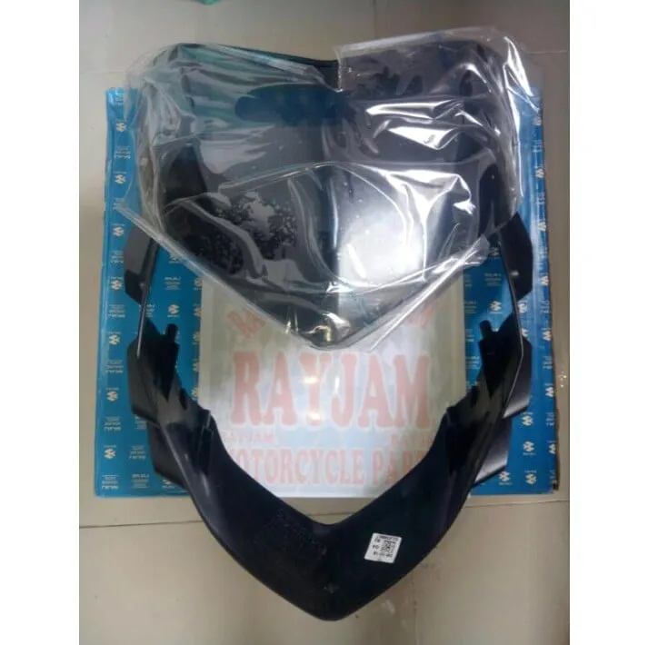 Head Light Cowling / Windshield with Mask Black Rouser 135 52JD0067 ...