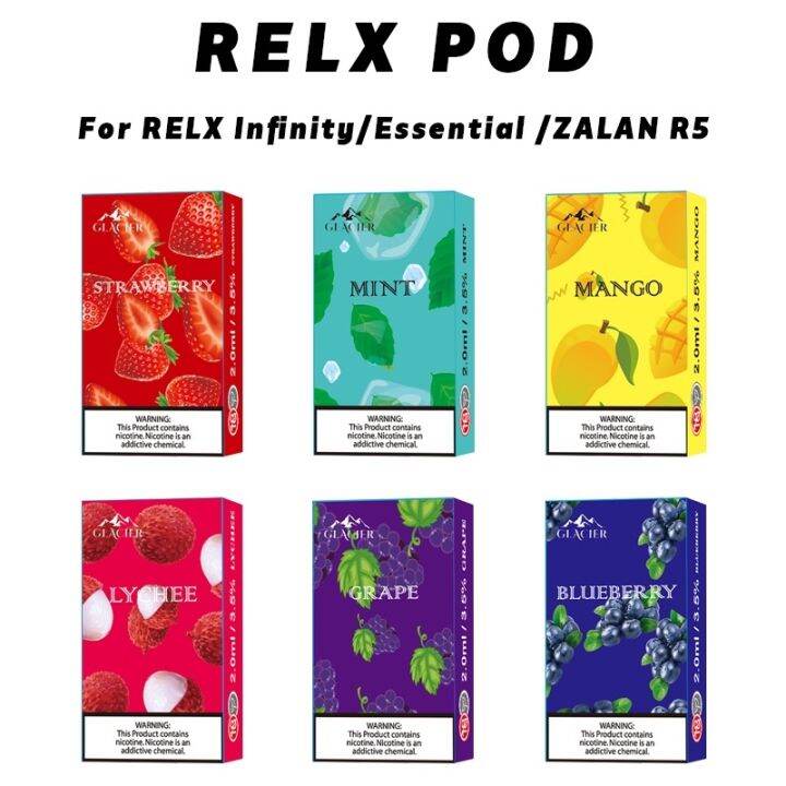 vape 100 Original Authentic Glacier Infinity Pro Pods-(Single pod) Fast ...