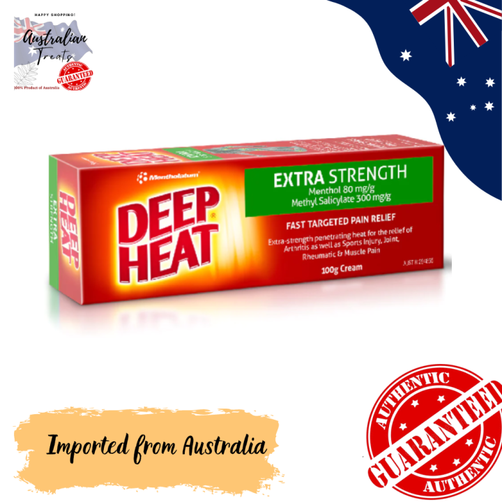 Deep Heat Extra Strength 100g | Lazada PH
