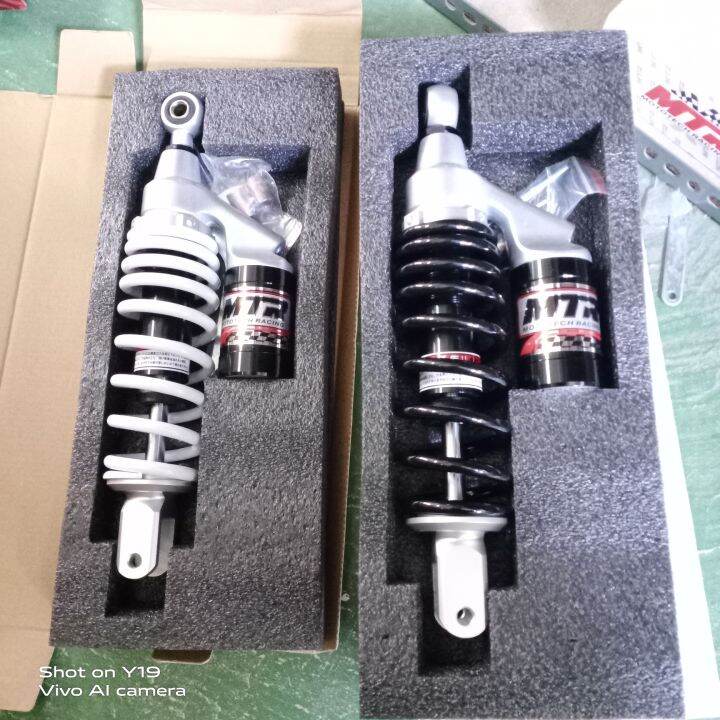 [MTR] Motorcycle Rear Shock 300mm for Mio, Click, Beat, Skydrive - i686 ...