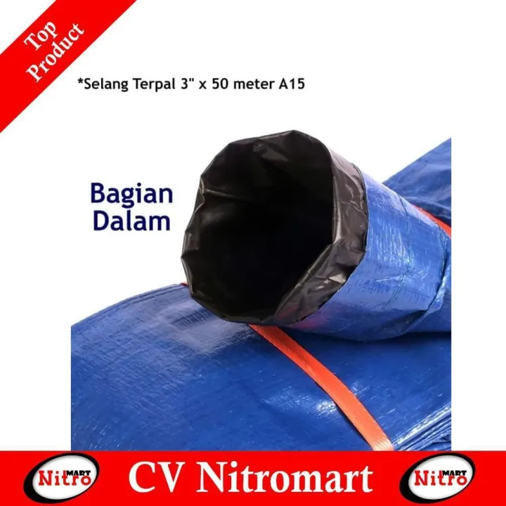 Selang Terpal A5 3 dim x Panjang 50 meter | Lazada Indonesia