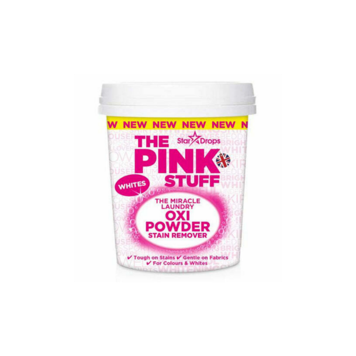 THE PINK STUFF LAUNDRY OXI POWDER STAIN REMOVER WHITE 1KG | Lazada