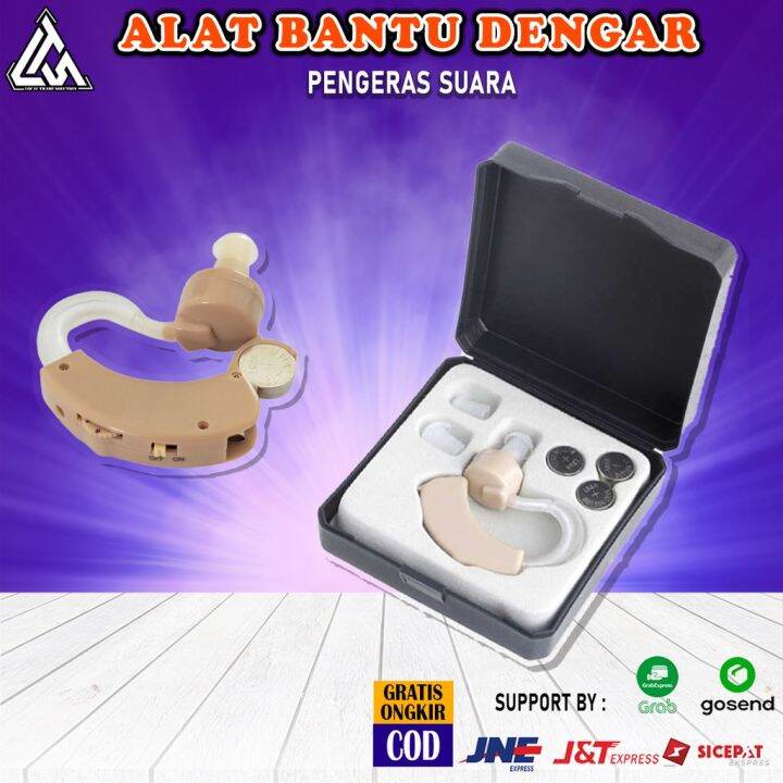 Alat Bantu Pendengaran Telinga Tuli Orang Tua Hearing Aid Pengeras Suara Tanpa Kabel Penguat ...