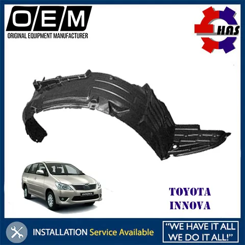 Toyota Innova (2005 ~2007) Fender Liner Protector / Daun Pisang (Front ...