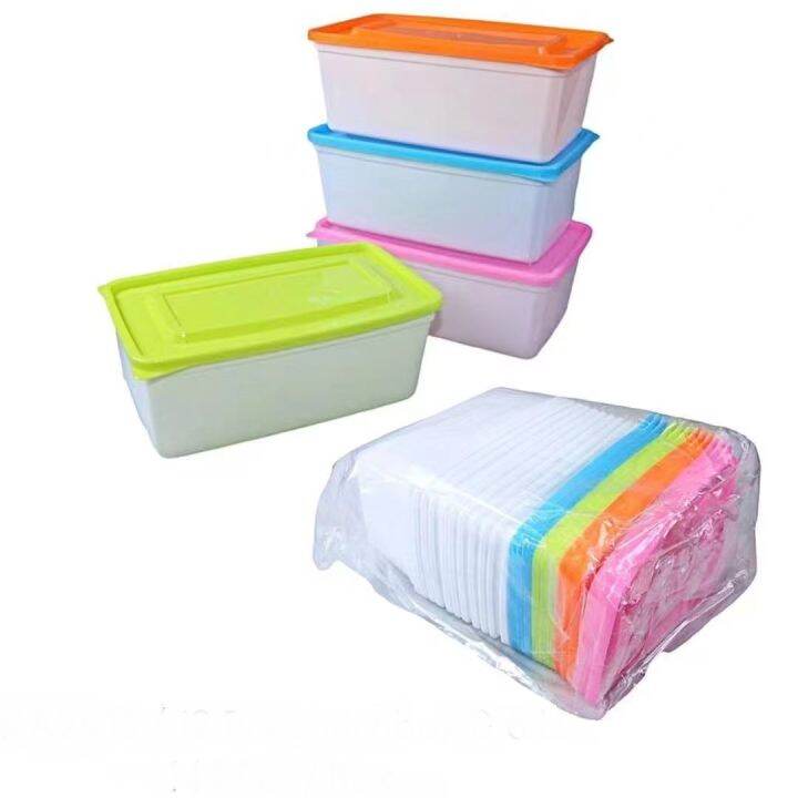 ASSORTED COLOR FOOD CONTAINER/TUPPERWARE/ REF ORGANIZER/ LAGAYAN NG ...
