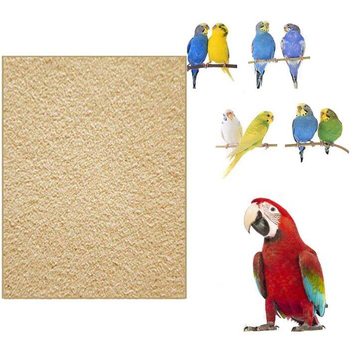 DGFDF 11X17นิ้วปลอดภัยง่ายต่อการทำความสะอาดแคลเซียมกรวดกระดาษกรงนกเสื่อ ...