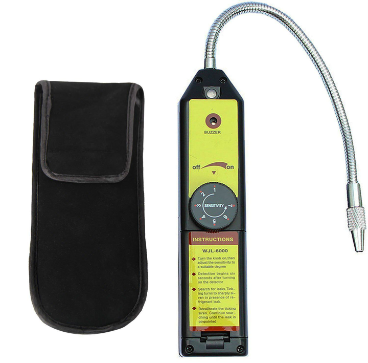 Refrigerant Freon Leak Gas Detector for HFC CFC Halogen R134a R410a ...