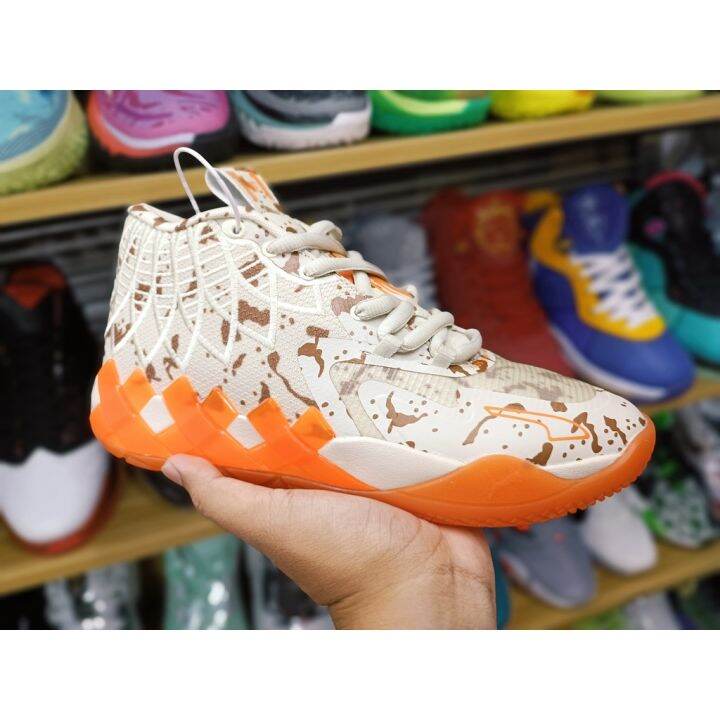 HOT Original PM* Lamelo- Ball- Men's BeigeBrownOrange Fashion ...