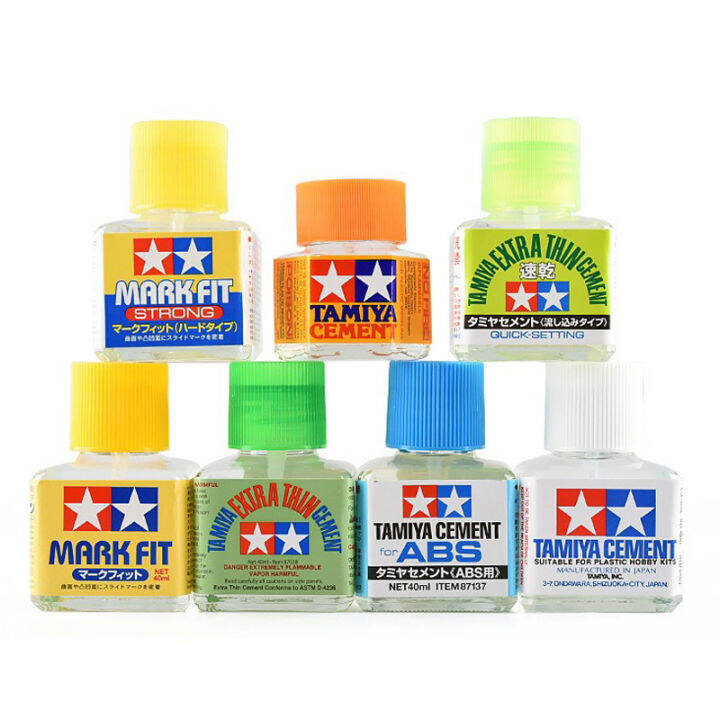 Tamiya Limonene Extra Thin Quick Setting ABS Cement Glue For DIY ...