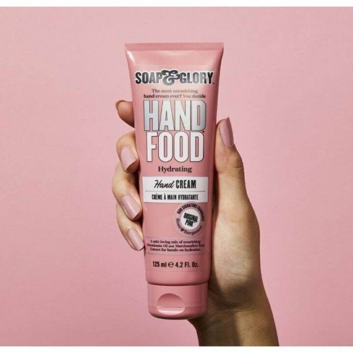 [พร้อมส่ง] SOAP & GLORY HAND FOOD HYDRATING HAND CREAM 125 ML Soap and ...