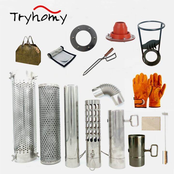 Stainless Steel Tent Stove Accessory Stainless Steel Chimney Bend Pipe ...