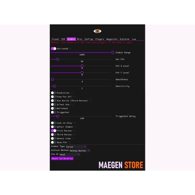 [MAEONE] Roblox Hack DX9WARE | Best Internal AIMBOT & ESP & LUA Cheat | Officially DX9WARE Store ...