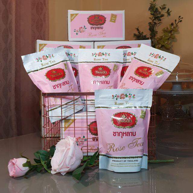 wujv86 Authentic ChaTraMue Thai Rose Tea / Thai Rose Milktea Milk tea ...