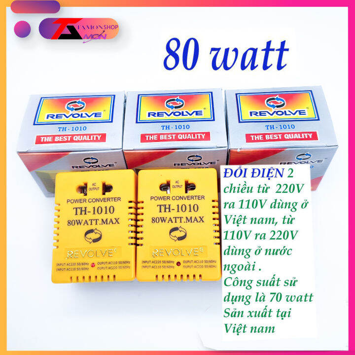 Bộ chuyển đổi nguồn 220v sang 110v Điện trong nước và ngược lại chuyển đổi điện từ 110 sang 220 ...