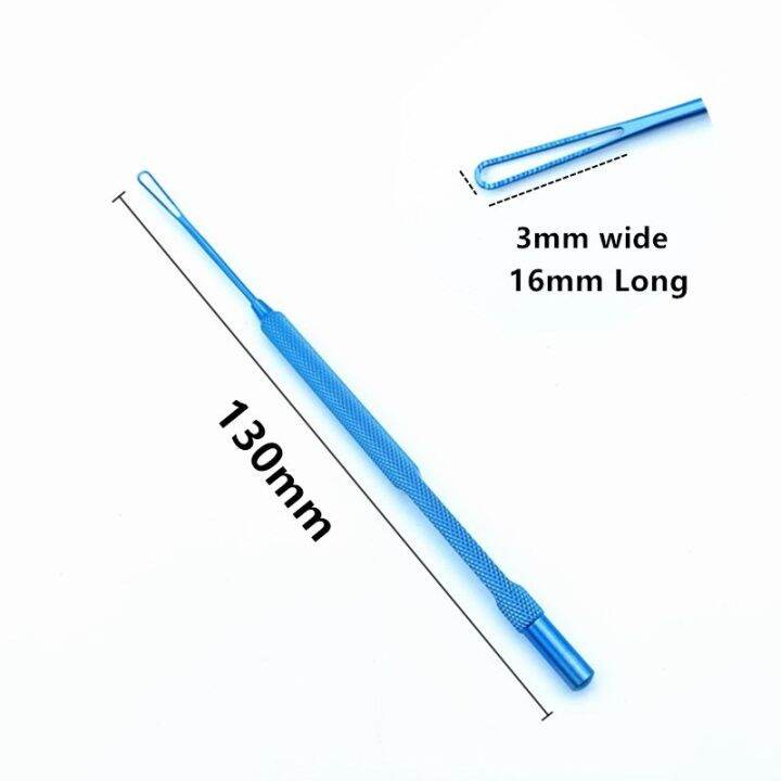 Kansas Loops Titanium Ophthalmic Eye Loop 3*16Mm Pet Instrument ...