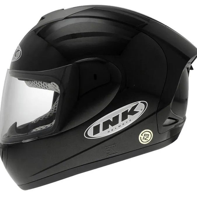 HELM INK CL MAX SOLID - BLACK MATT | Lazada Indonesia