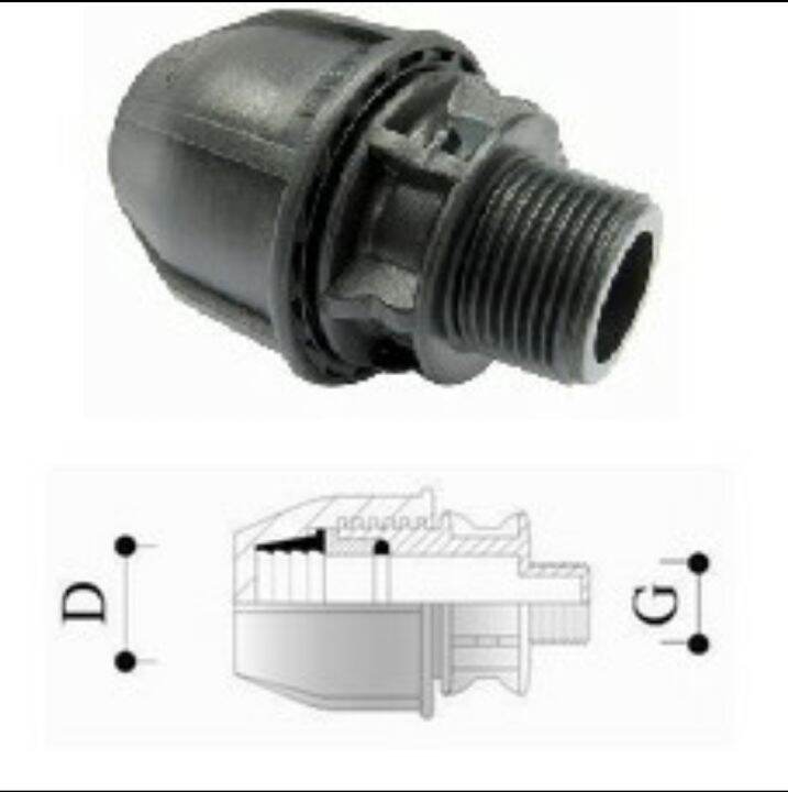 POLY M.T. ADAPTOR 50MM - 63MM | Lazada