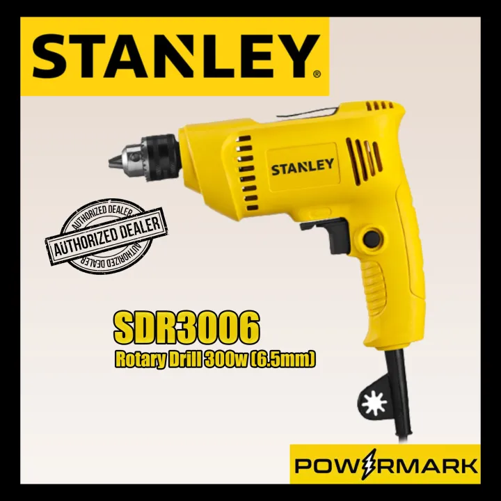 STANLEY SDR3006 Rotary Drill 300w (6.5mm) [POWERMARK | SHD] | Lazada PH