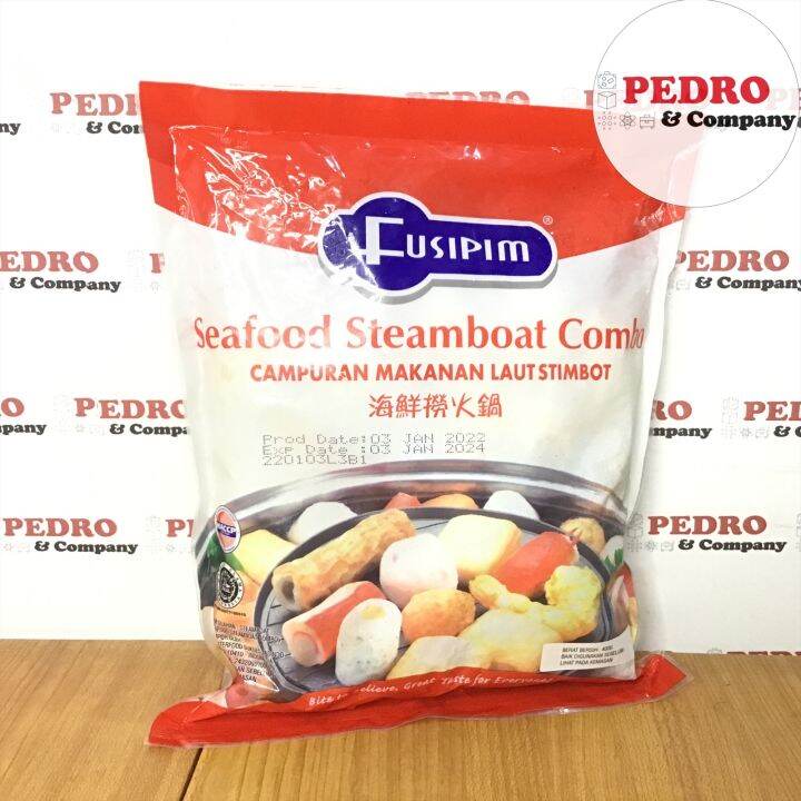 Fusipim seafood steamboat combo 500 gram - untuk shabu hotpot campuran ...